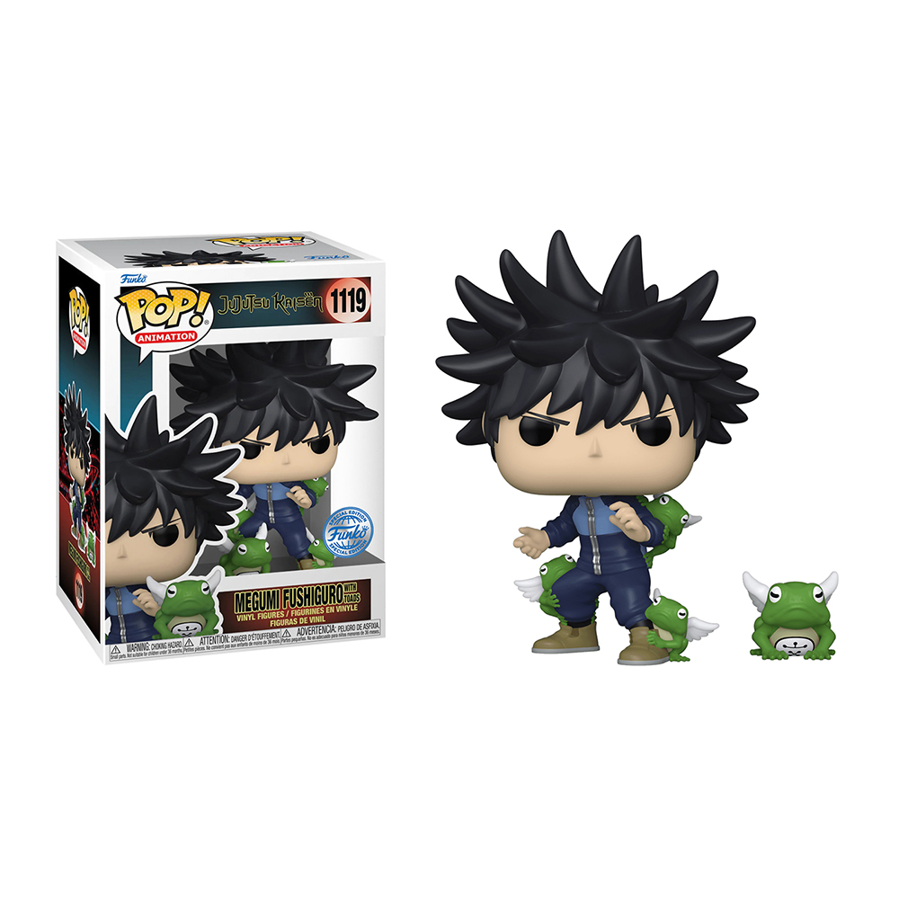 Funko POP! Jujutsu Kaisen: Megumi Fushiguro with Toads