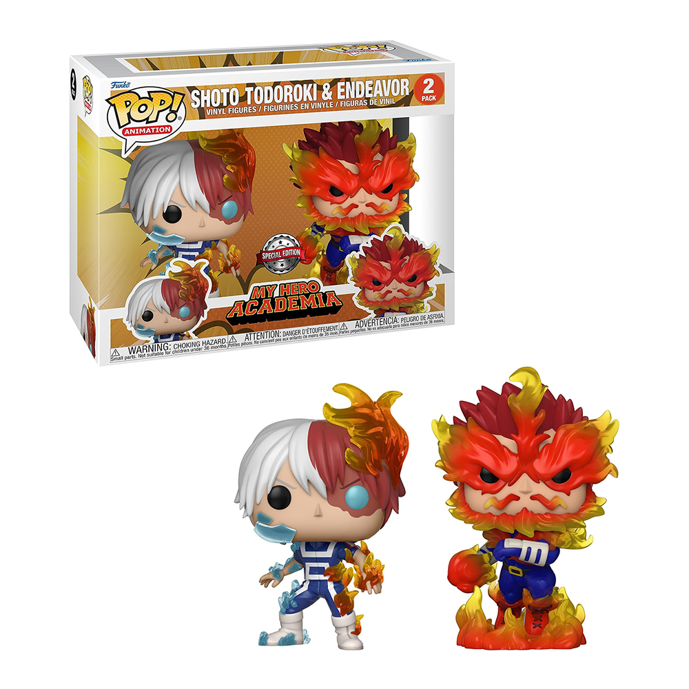 Funko POP! 2 Pack My Hero Academia: Shoto Todoroki and Endeavor