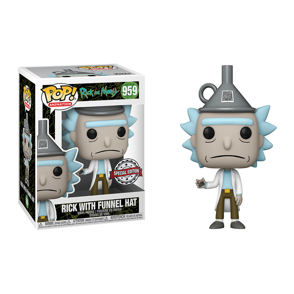 Funko POP! Rick and Morty: Rick with Funnel Hat