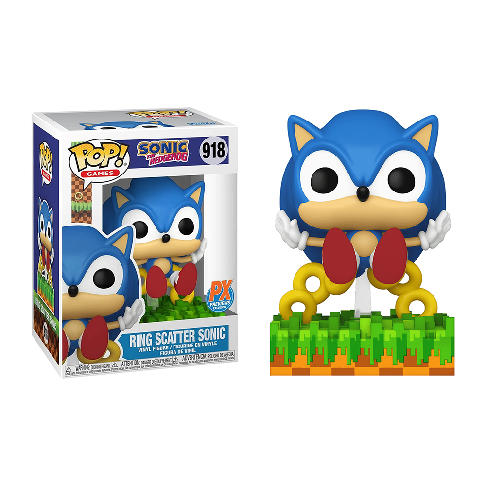 Funko POP! Sonic the Hedgehog: Ring Scatter Sonic