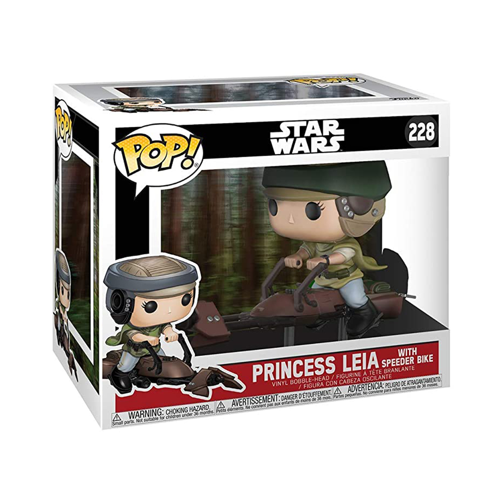 Funko POP! Star Wars: Princess Leia with Speeder Bike