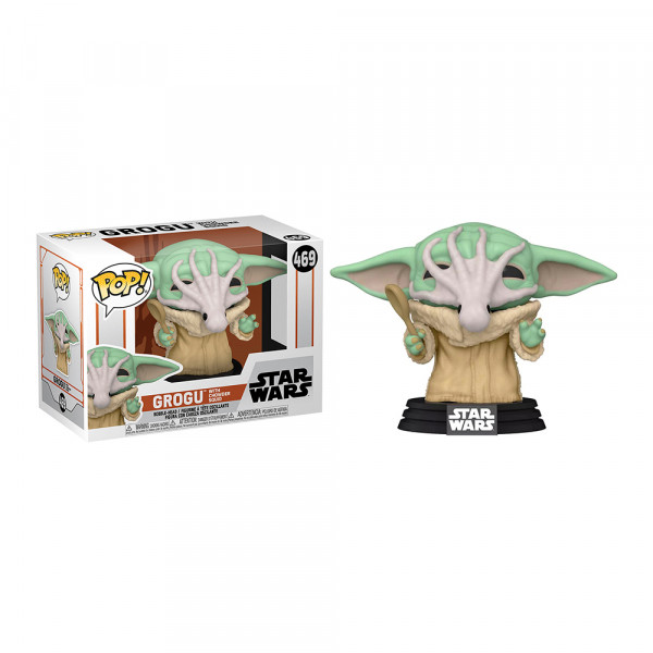 Funko POP! Star Wars The Mandalorian: Grogu with Chowder Squid