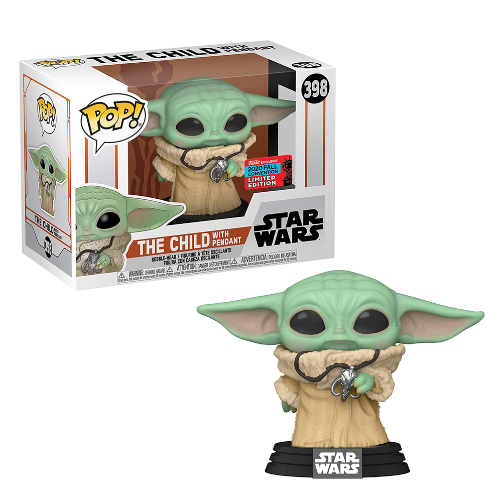 Funko POP! Star Wars The Mandalorian: The Child with Pendant