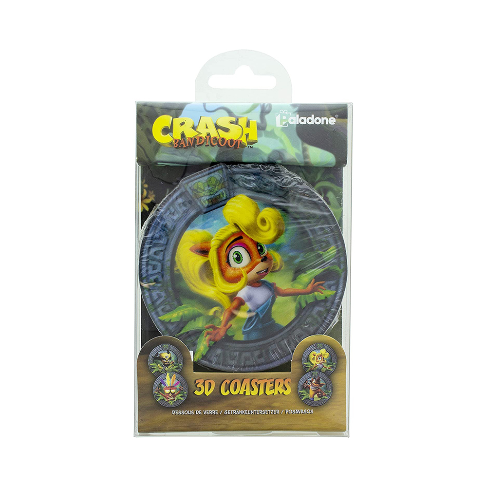 Paladone 3D Coasters: Crash Bandicoot