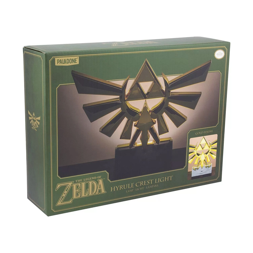 Paladone Light The Legend of Zelda: Hyrule Crest (Gold Finish)