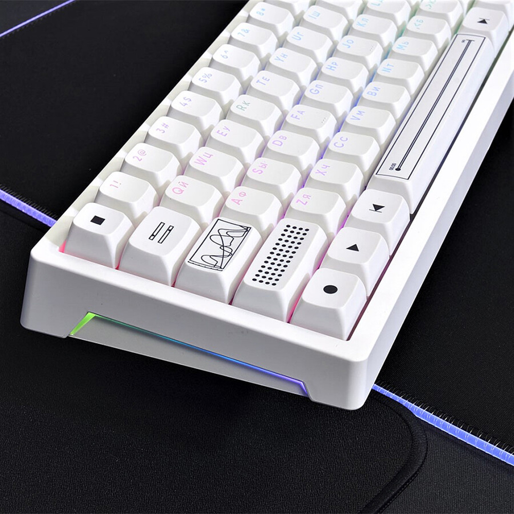 Dark Project KD65A Wireless White (G3ms Zircon Switch)