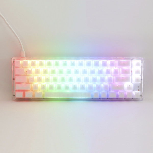 Ducky One 3 Aura SF RGB White Cherry MX Silver Speed Switch (US Layout)