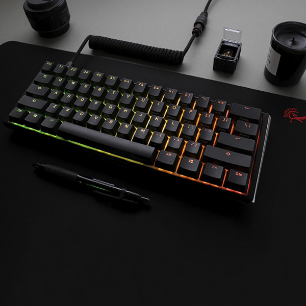 Ducky One 3 Mini RGB Black Cherry MX Silent Red Switch (RU Layout)