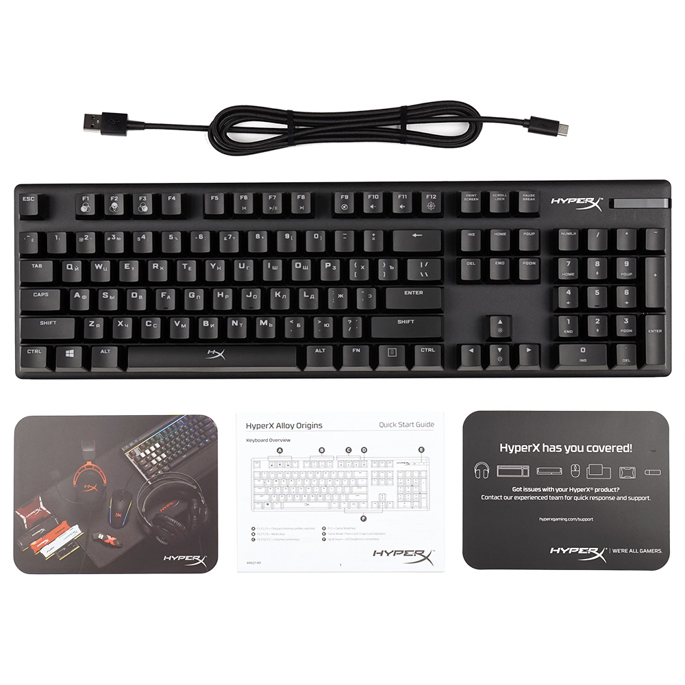 HyperX Alloy Origins Blue Switch