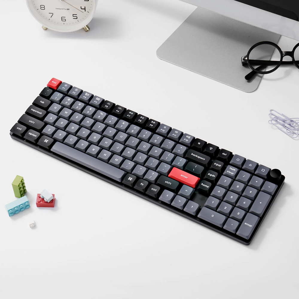 Keychron K17 Pro RGB Backlight Low Profile Gateron Mechanical (Hot ...