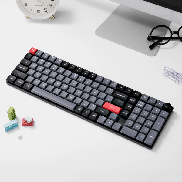 Keychron K17 Pro RGB Backlight Low Profile Gateron Mechanical (Hot ...