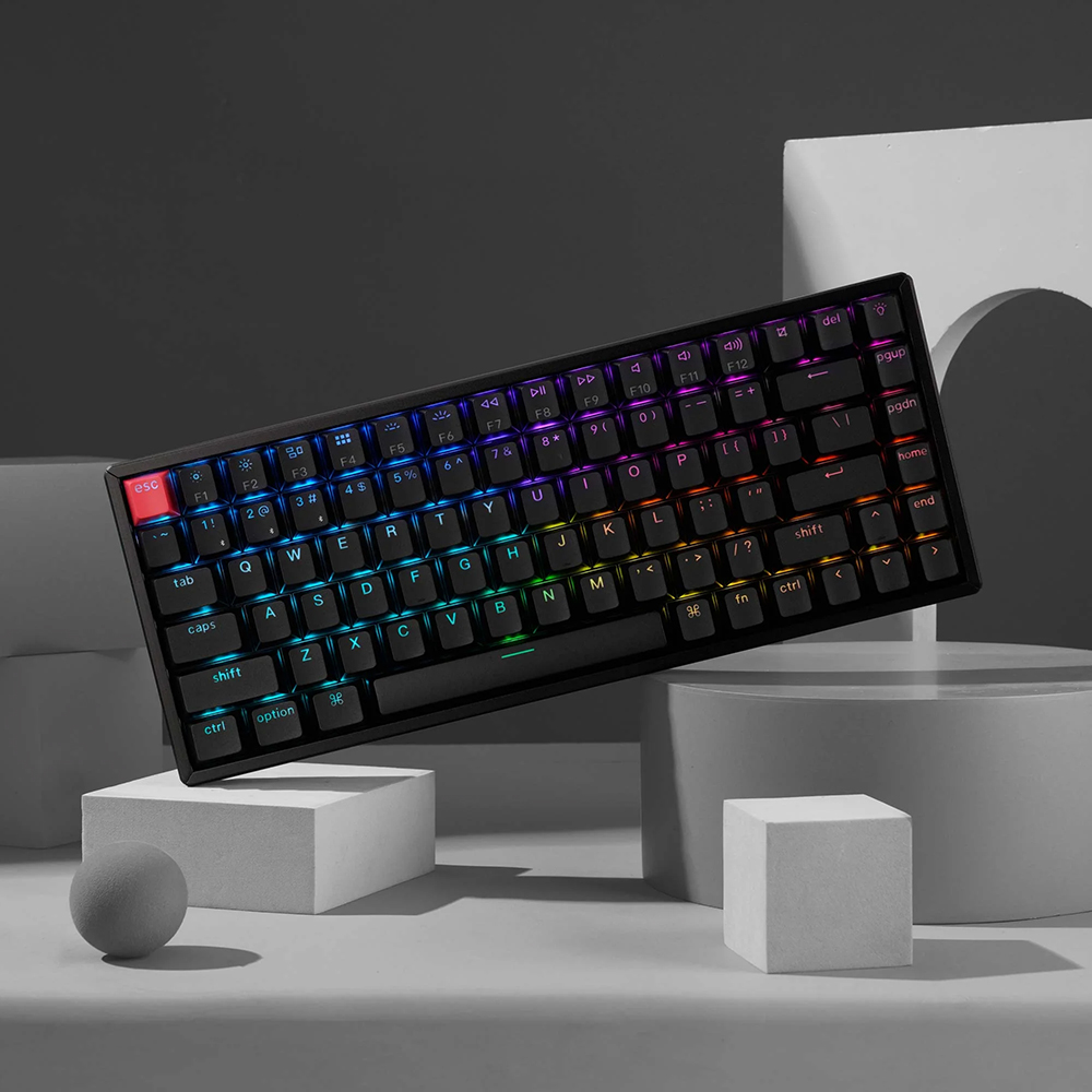 Keychron K2 QMK (Ver.3) Wireless RGB Backlight (Keychron Super Red Switch)