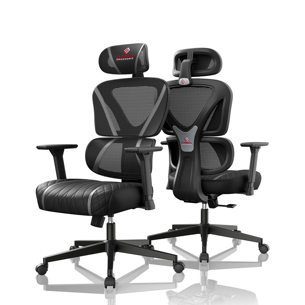 Eureka Ergonomic Norn Ergonomic Chair Grey - огромный выбор кресел ...