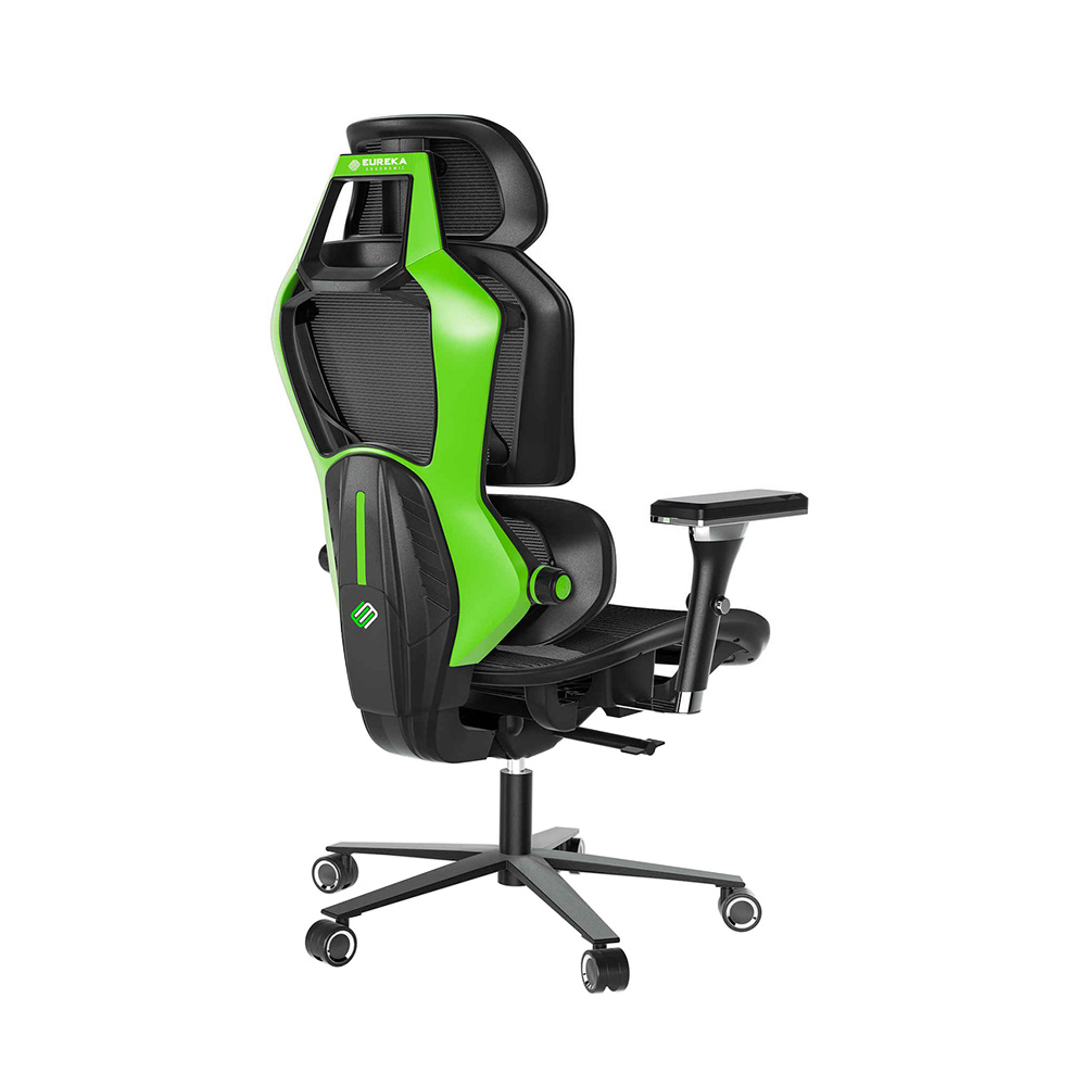 Eureka Ergonomic TYPHON Gaming Chair Green - огромный выбор кресел ...
