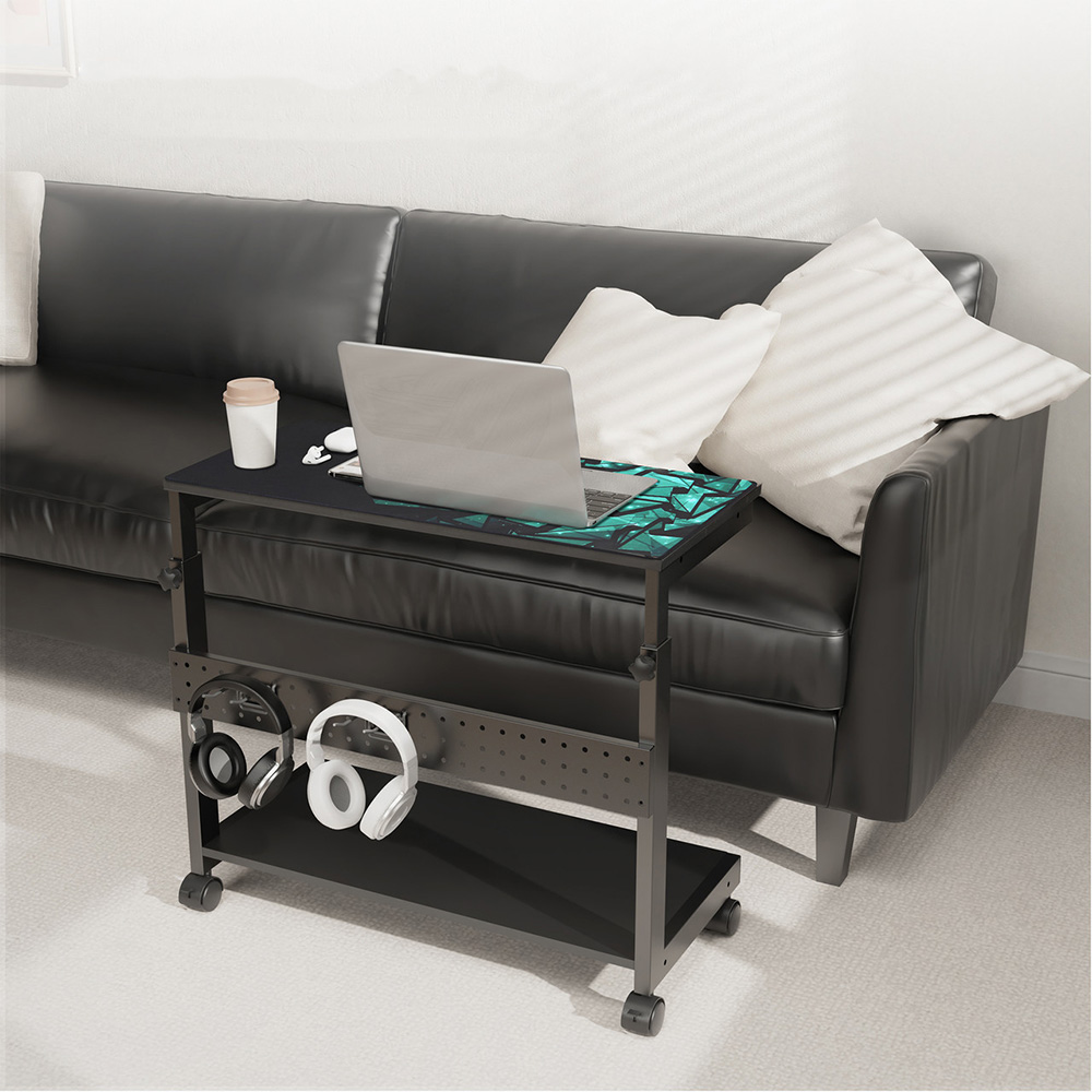 Eureka Ergonomic Height Adjustable Rolling CPU Cart