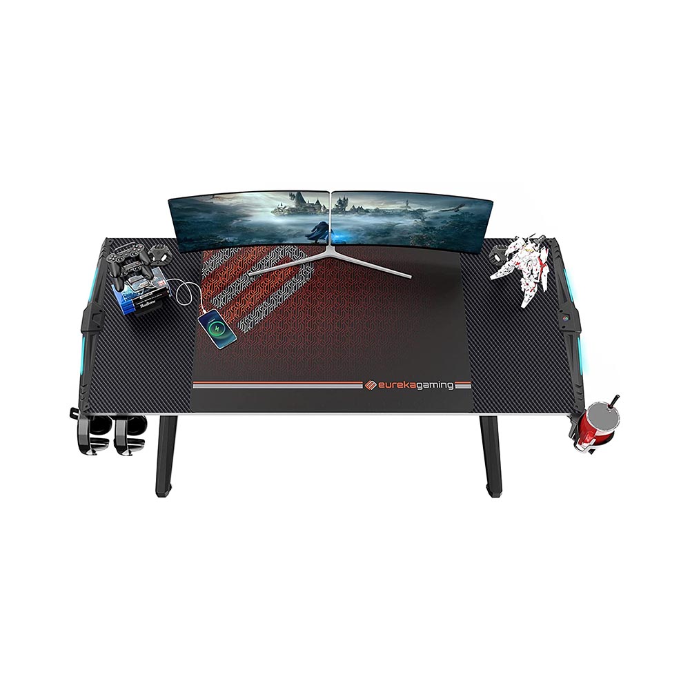Eureka Ergonomic GIP 55 Gaming Desk 55'' Black - Купить компьютерный стол