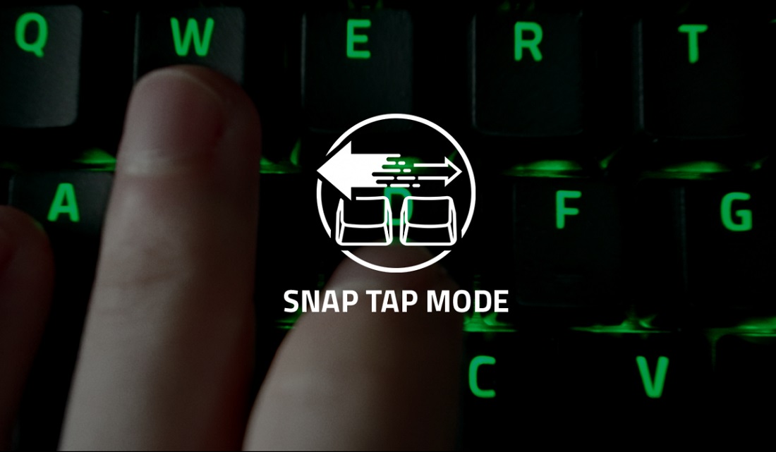 Функция Snap Tap появилась во многих клавиатурах Razer