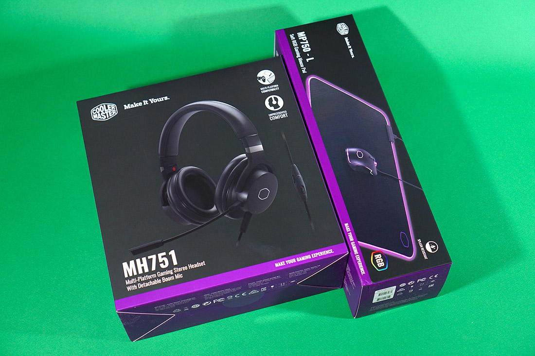 Обзор гарнитуры Cooler Master MH751 и мягкого RGB ковра Cooler Master ...